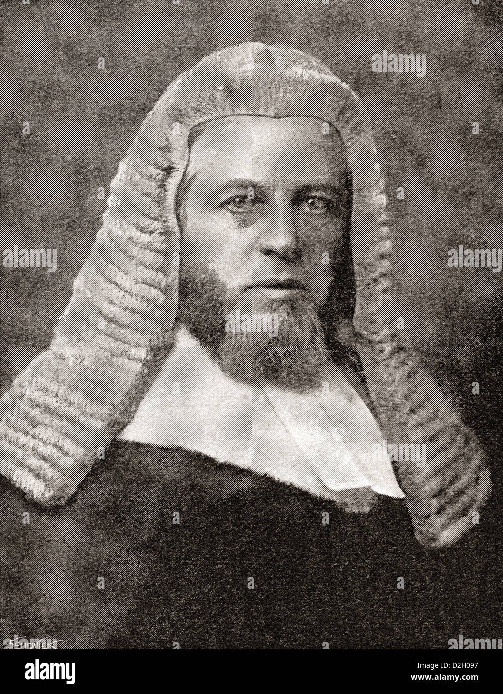 Henry Charles Lopes, 1st Baron Ludlow, 1828-1899. British judge and ...