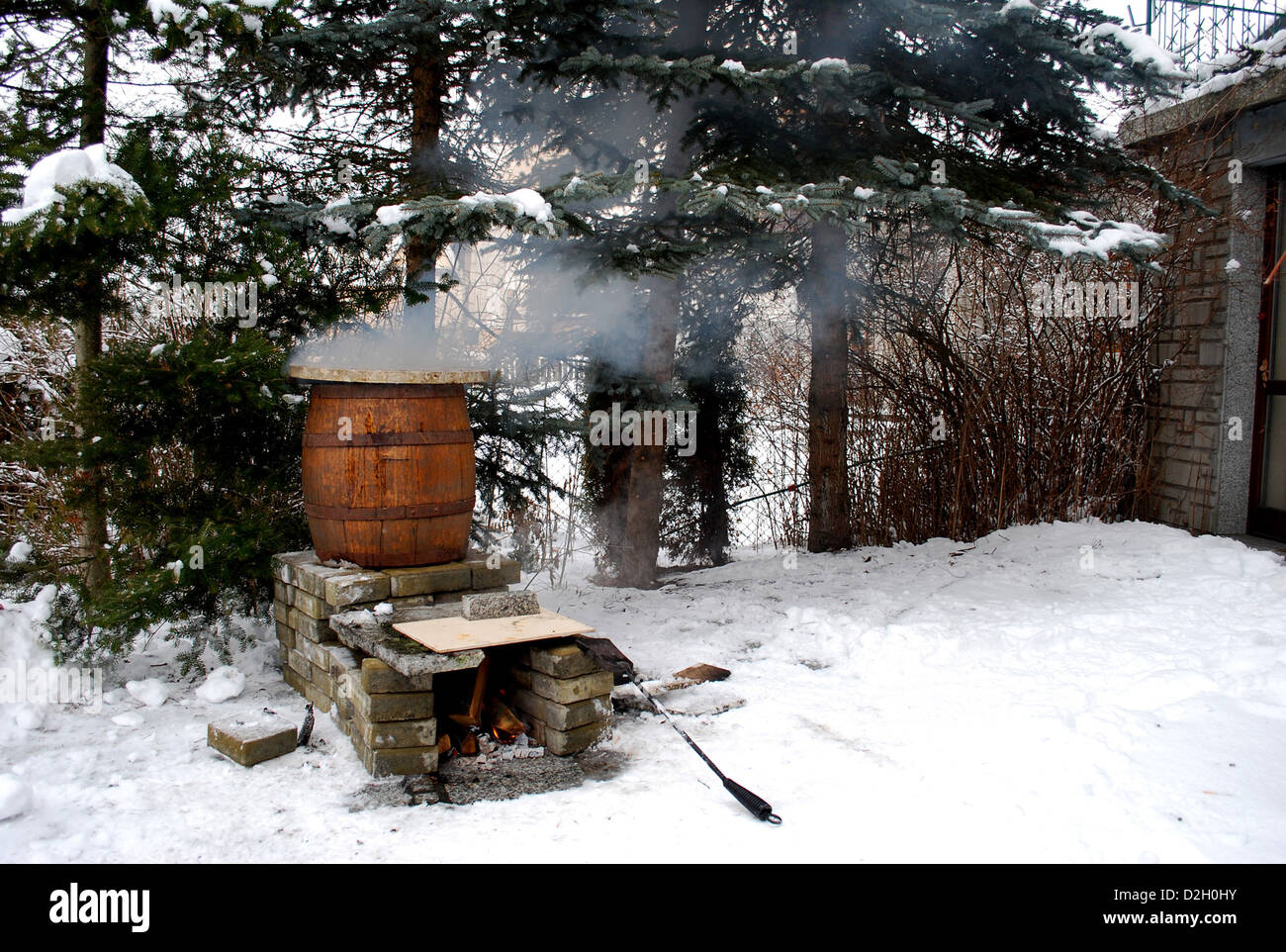 Hams smokehouse hi-res stock photography and images - Alamy