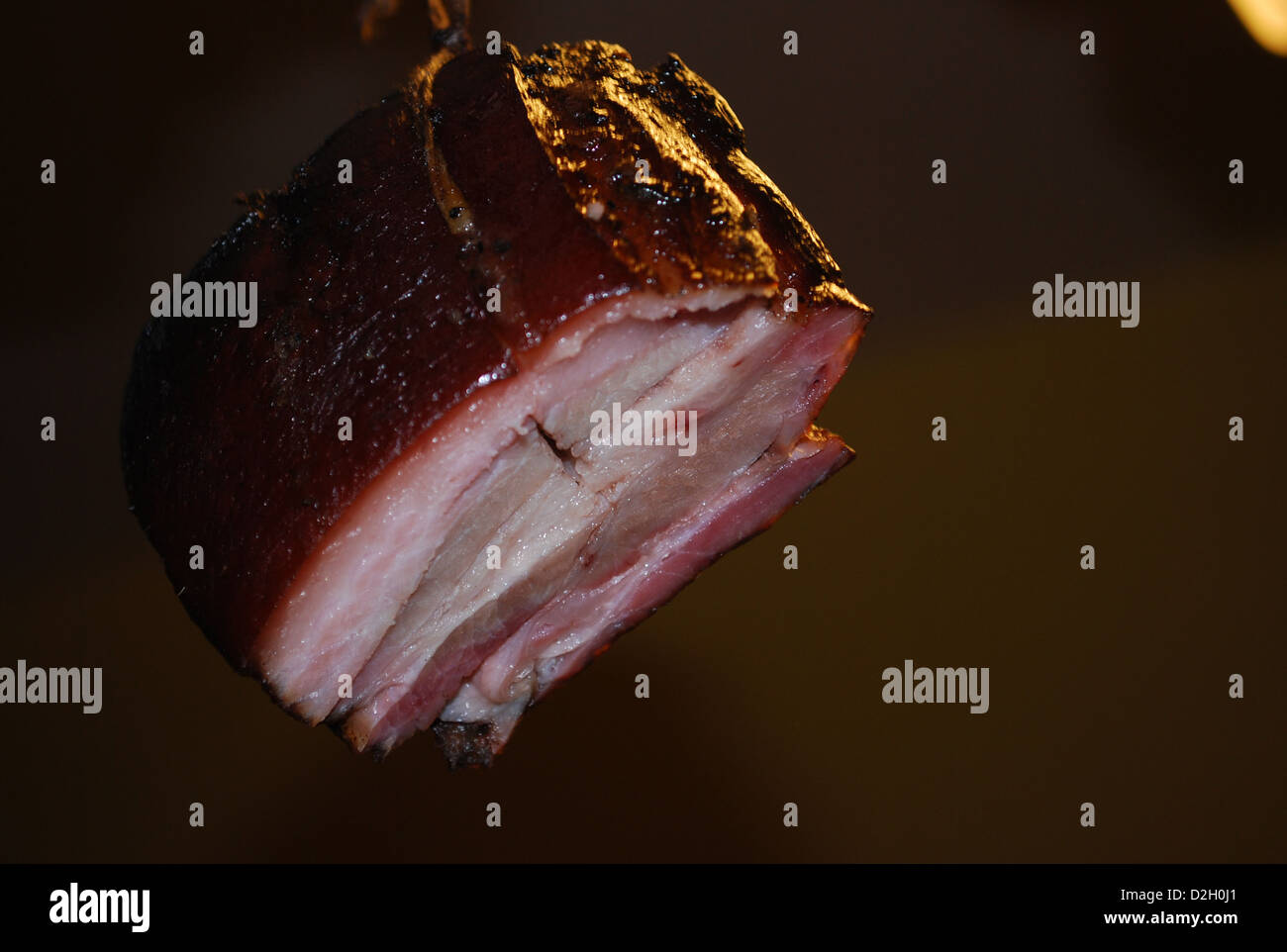 Bacon smoking hi-res stock photography and images - Alamy