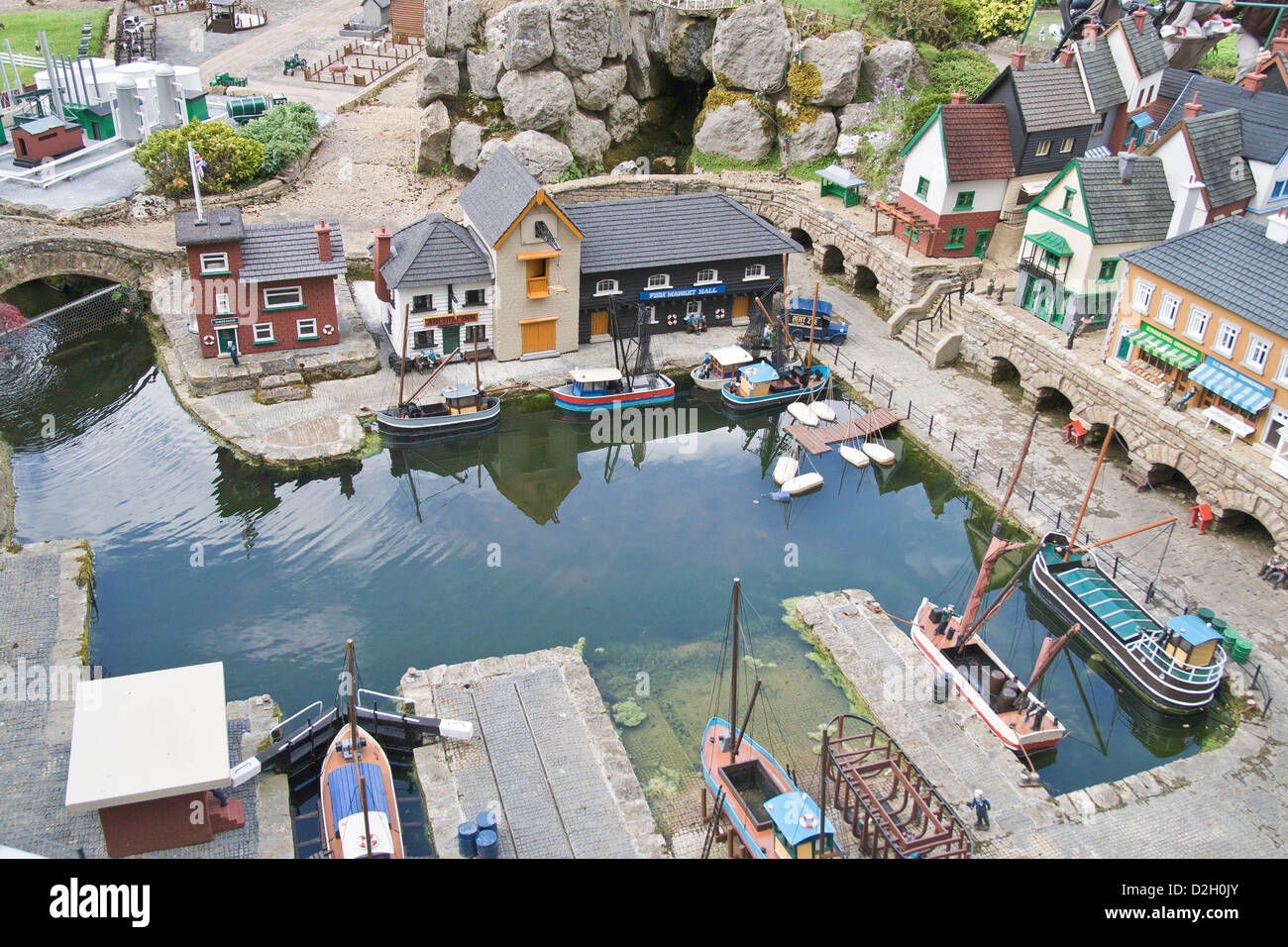 Bekonscot model village in Beaconsfield, Buckinghamshire Stock Photo ...