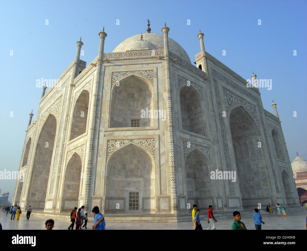 The Taj Mahal in soft light Stock Photo - Alamy