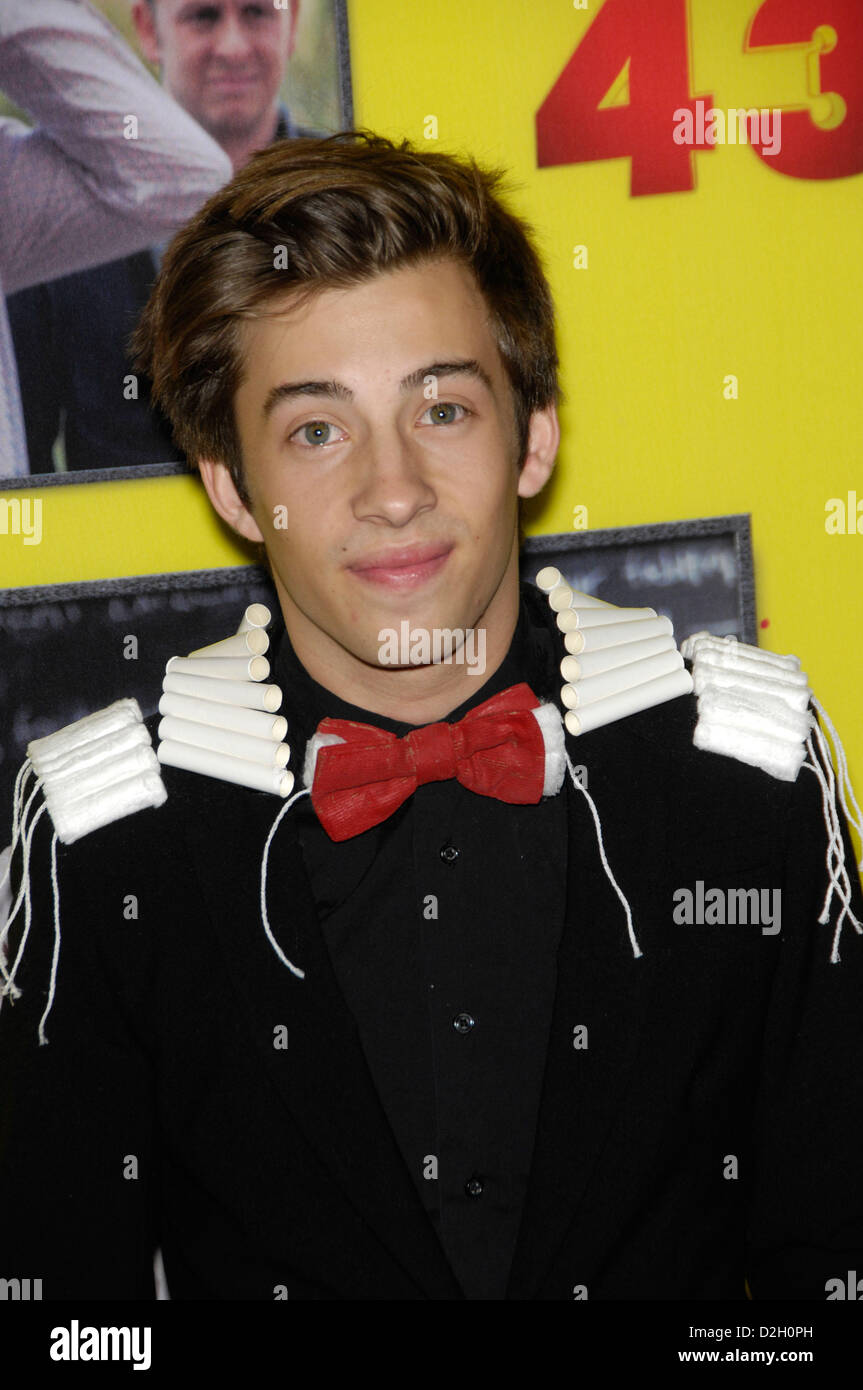 Los Angeles, California, USA. 23rd January 2013. Jimmy Bennett during ...