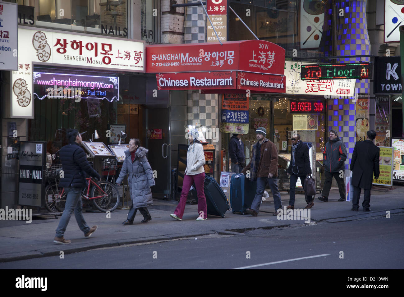 32nd St. between 5th & 6th Aves, an ethnic Korean enclave known as ...