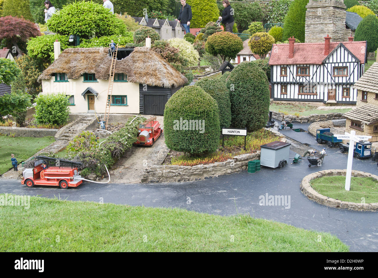 Bekonscot model village in Beaconsfield, Buckinghamshire Stock Photo ...