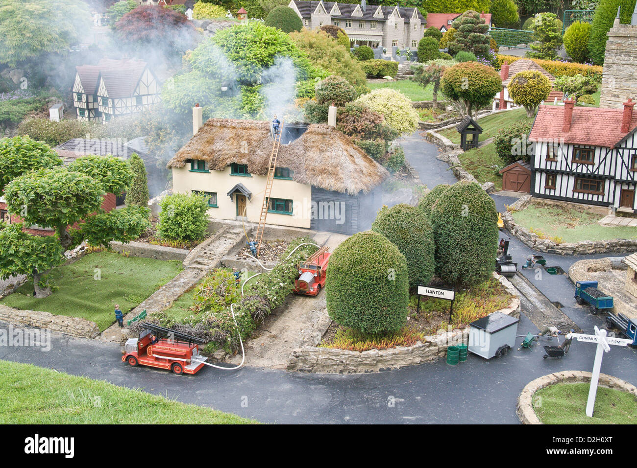 Bekonscot model village in Beaconsfield, Buckinghamshire Stock Photo ...