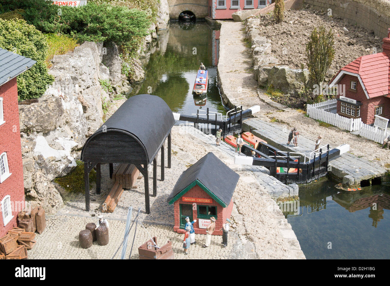 Bekonscot model village in Beaconsfield, Buckinghamshire Stock Photo ...