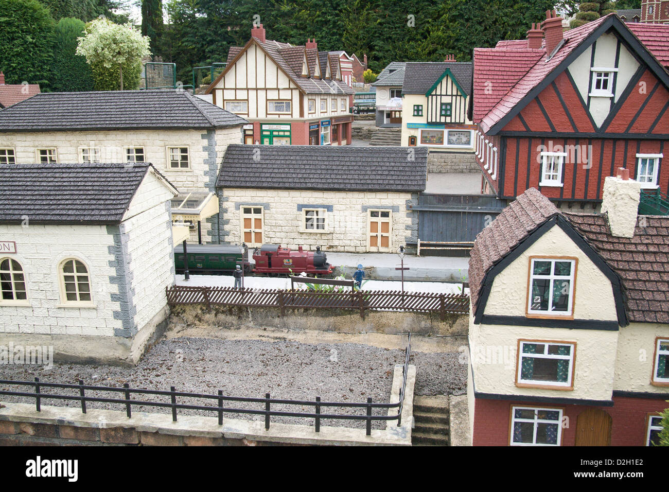 Bekonscot model village in Beaconsfield, Buckinghamshire Stock Photo ...