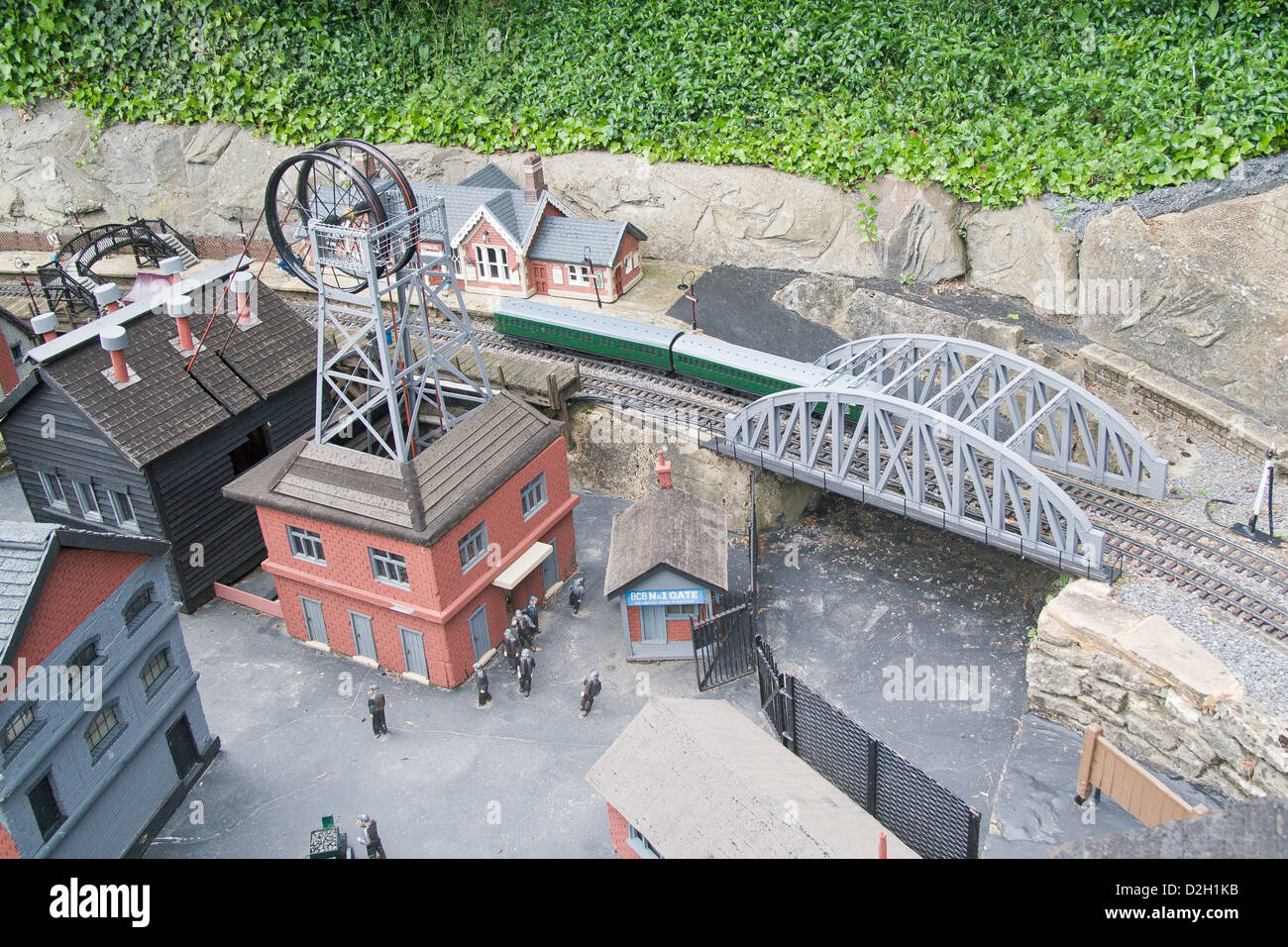 Bekonscot model village in Beaconsfield, Buckinghamshire Stock Photo ...
