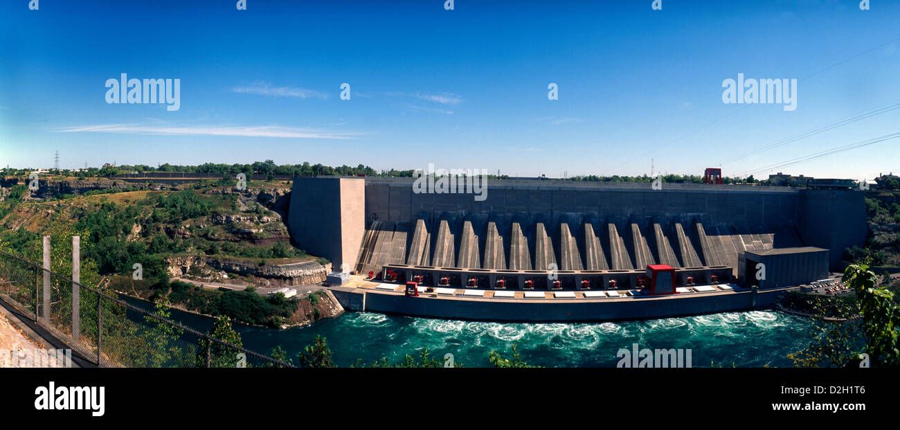 Ontario Canada Niagara River Sir Adam Beck Generating Station Stock ...