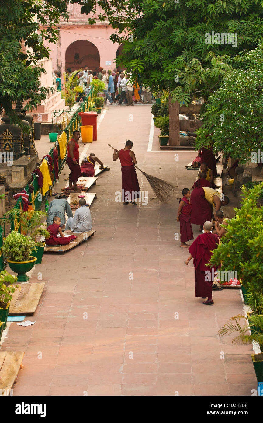 Bodhgaya Bihar India Stock Photo - Alamy