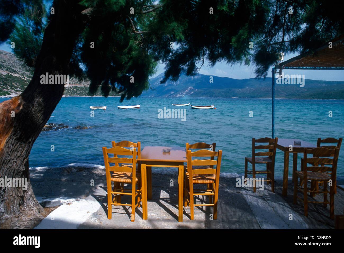 Samos cafe hi-res stock photography and images - Alamy