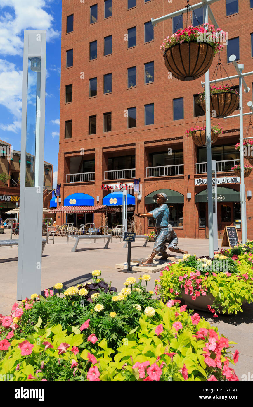Writers Square on 16th Street Mall,Denver,Colorado,USA Stock Photo - Alamy