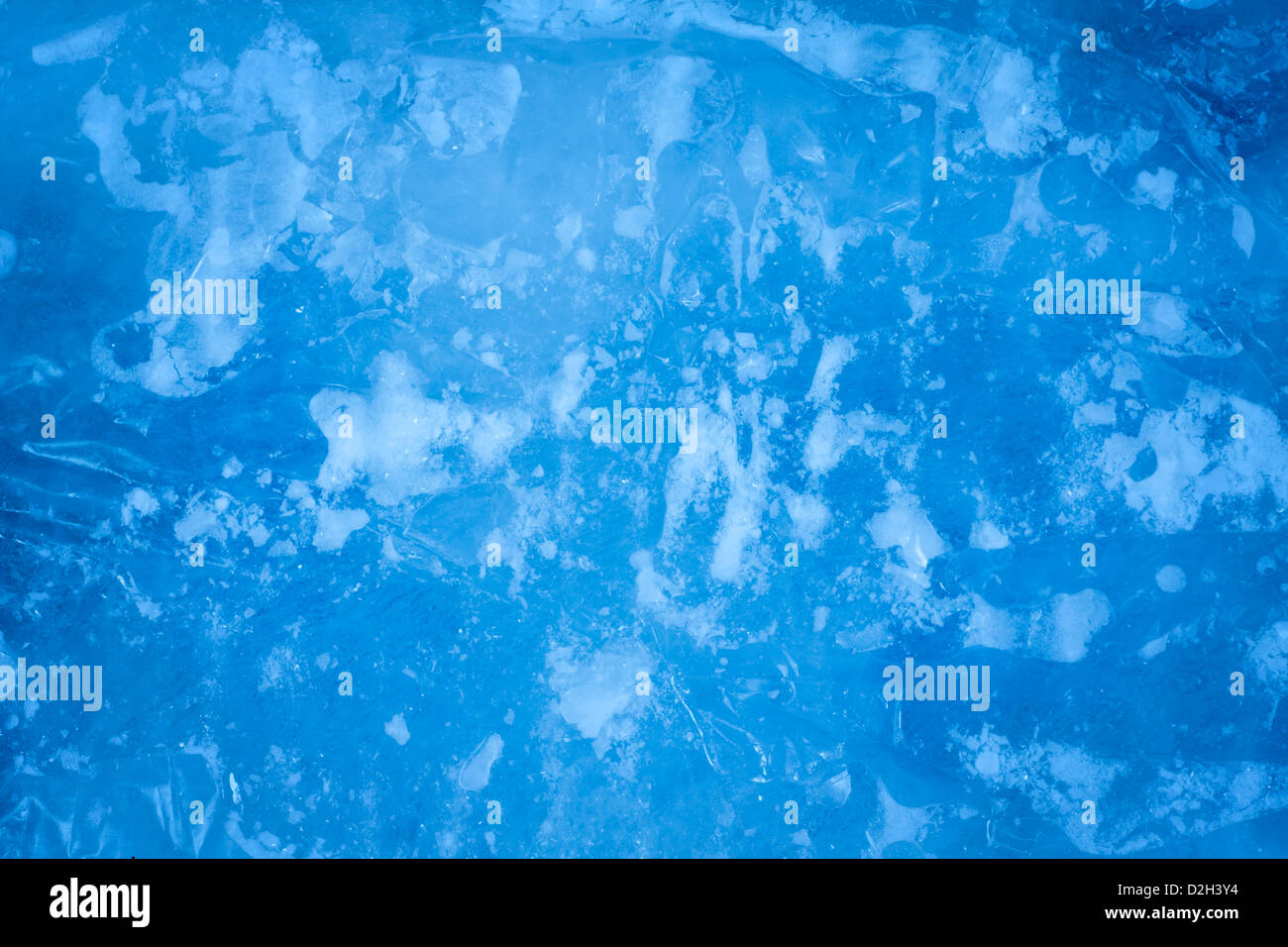 Blue ice closeup background texture Stock Photo - Alamy