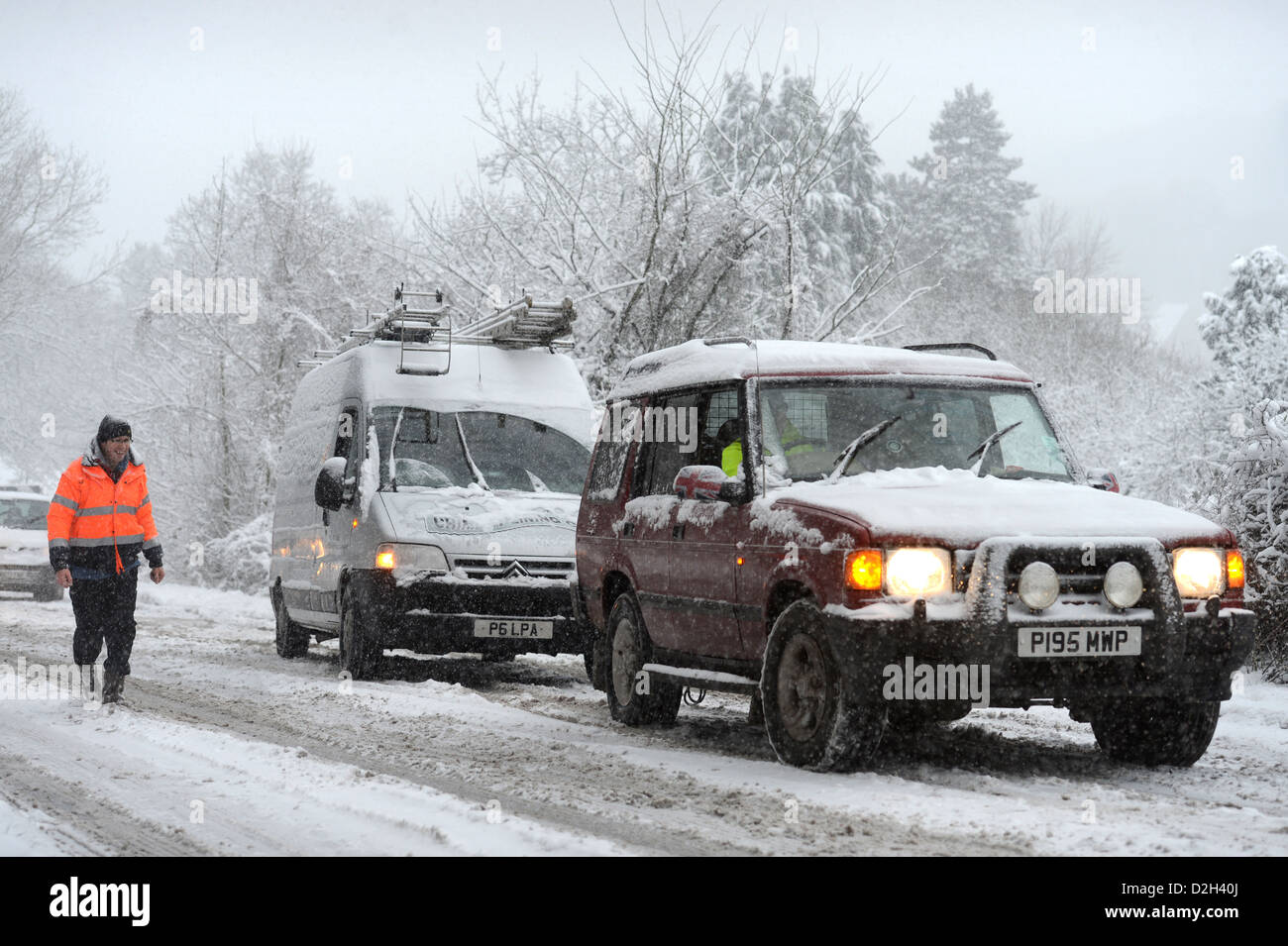 Cars Stuck In Snow On Stock Photos & Cars Stuck In Snow On Stock Images ...