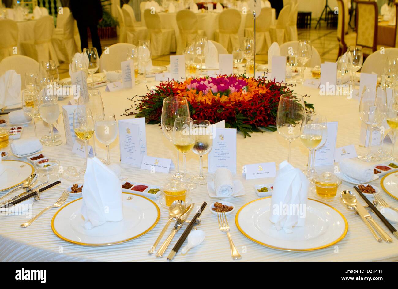 Banquet royal royals hi-res stock photography and images - Alamy