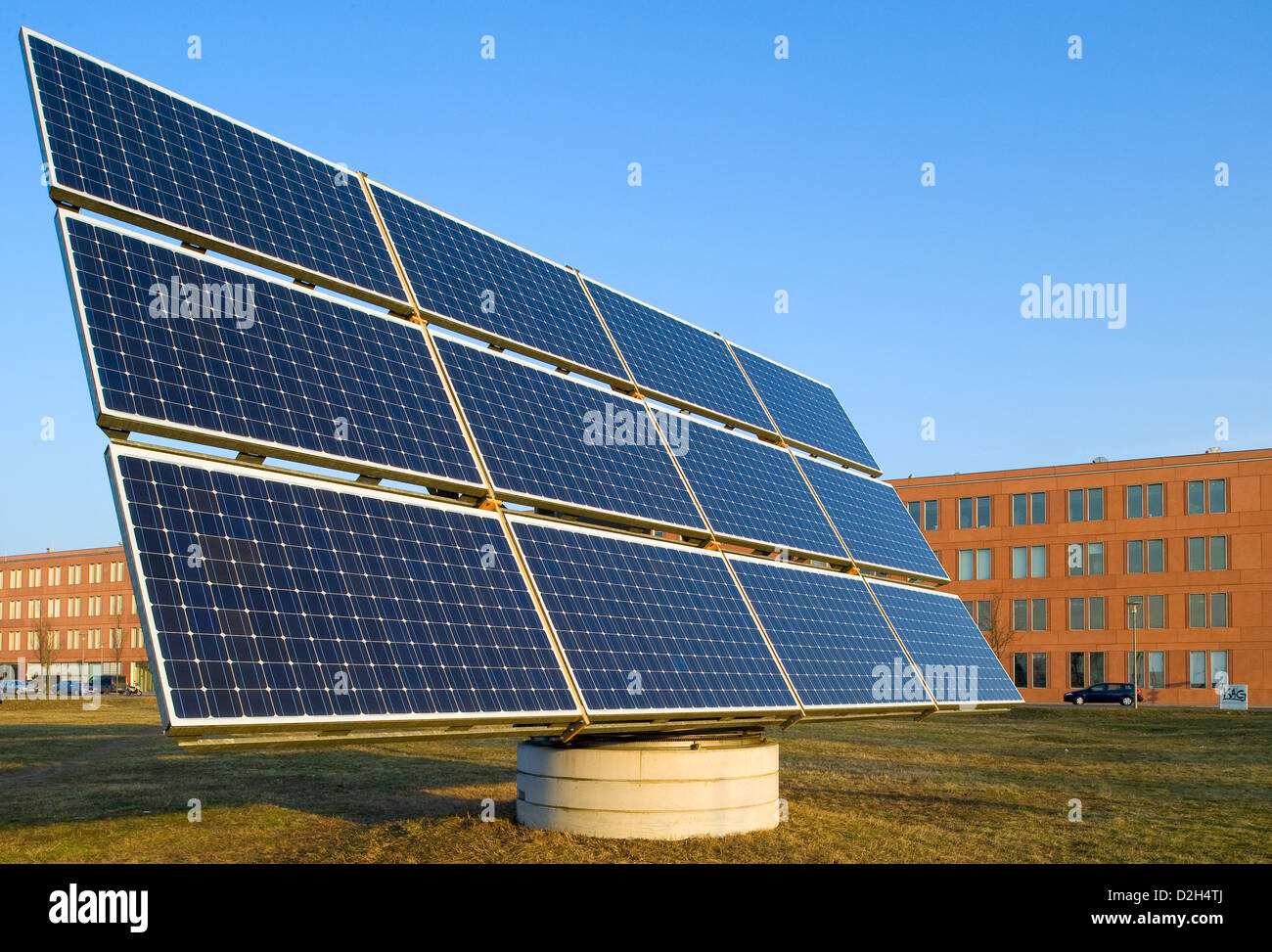 Berlin Germany Solar Cells In The Science Park Adlershof Stock Photo berlin-germany-solar-cells-in-the-science-park-adlershof-stock-photo