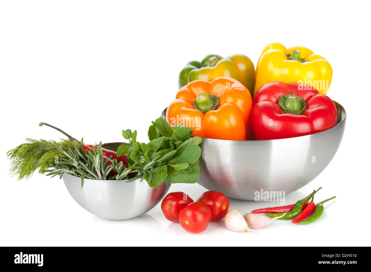 Peppers aromatic herbs hi-res stock photography and images - Alamy