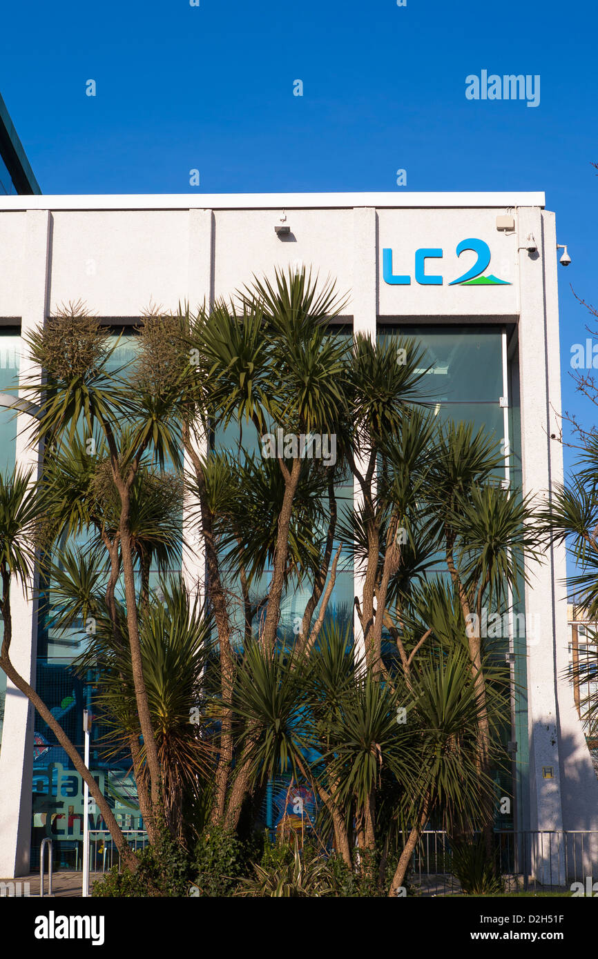 LC2 Leisure Centre Swansea Wales west glamorgan Stock Photo - Alamy