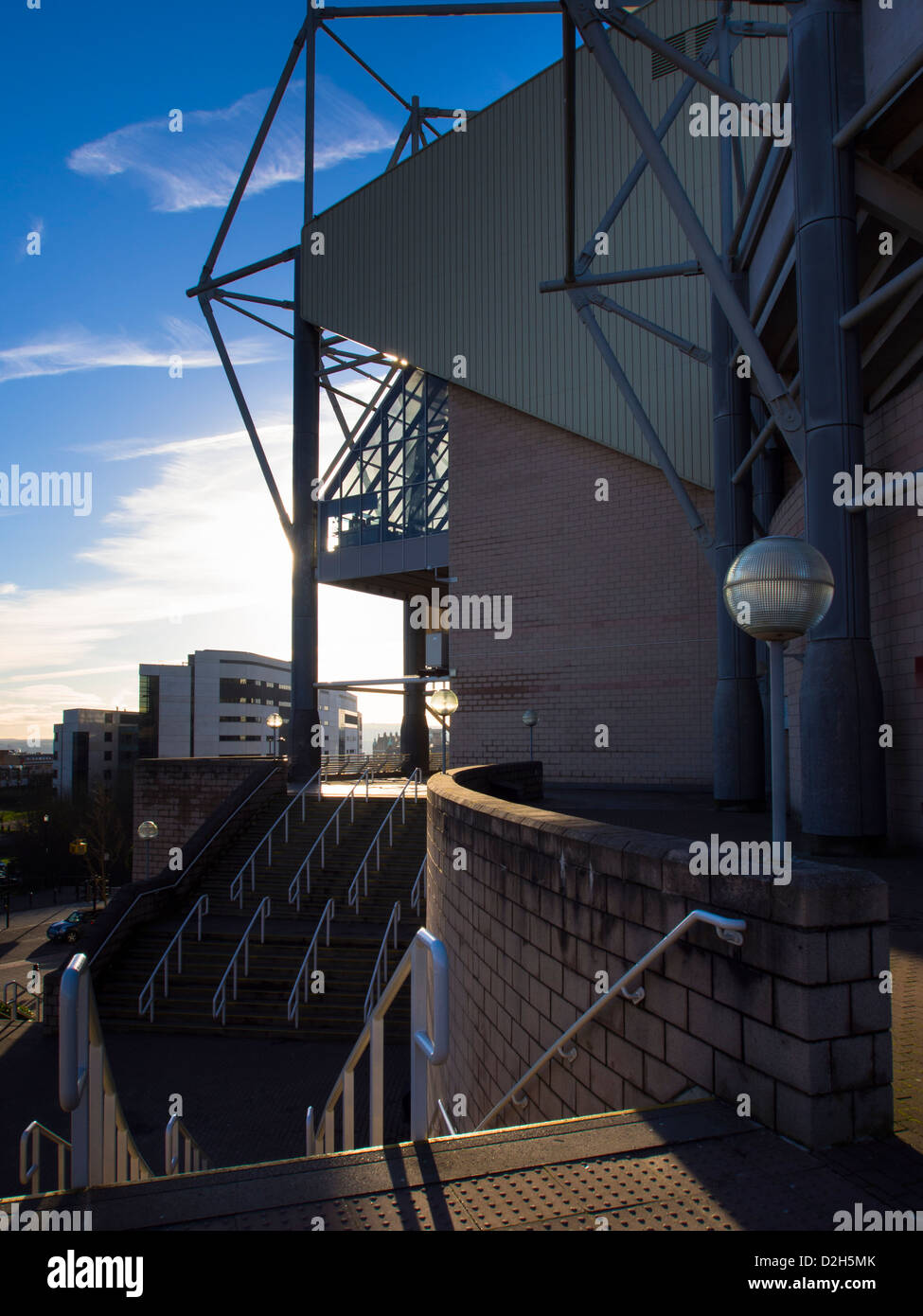 Ground entry gates at St James Park, the home ground of English Premier ...