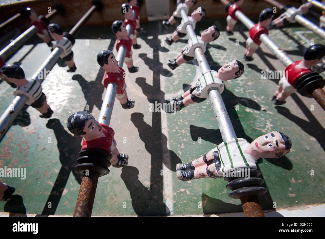 Lagoa, Portugal, table football Stock Photo - Alamy