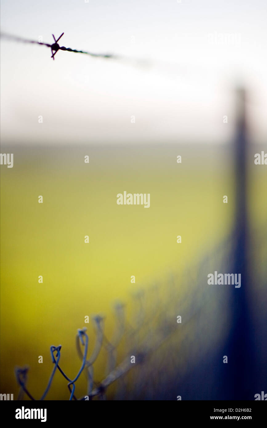 Spain border fence hi-res stock photography and images - Alamy