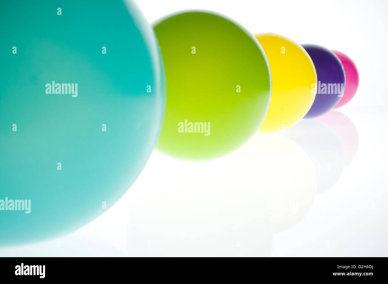 Toy glossy balls hi-res stock photography and images - Alamy