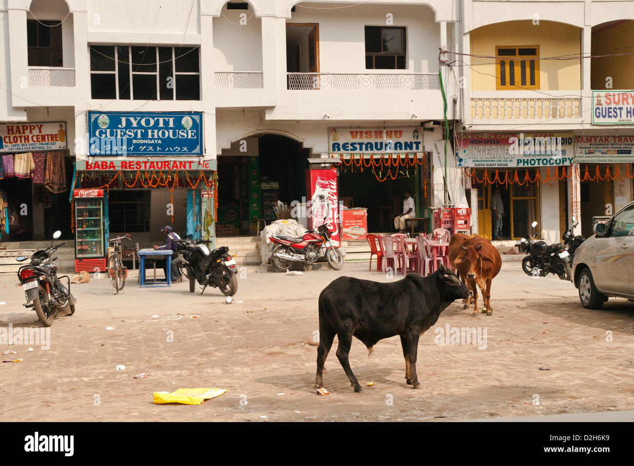 Bodhgaya Bihar India Stock Photo - Alamy
