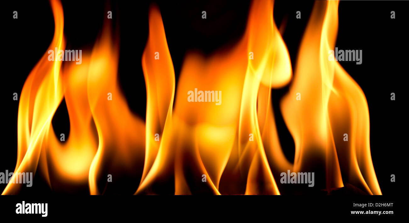 Flame fire isolated over hi-res stock photography and images - Alamy