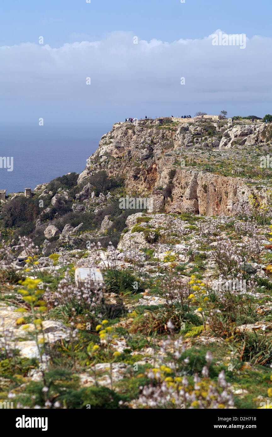 Dingli cliffs on malta hi-res stock photography and images - Alamy