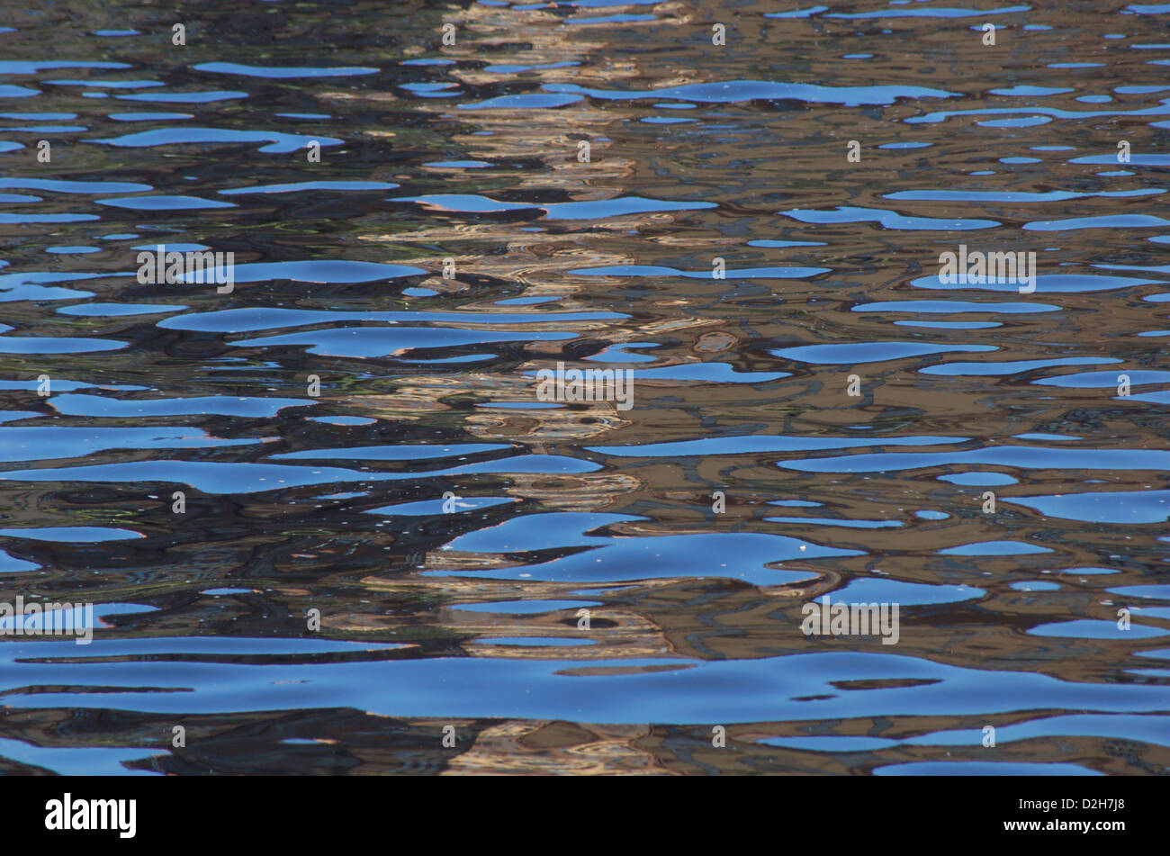 Ripple texture on the surface of calm water Stock Photo - Alamy