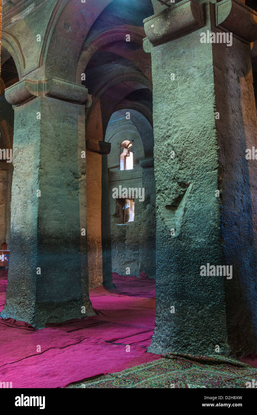 Church of Bete Giyorgis (Saint George), Lalibela, Amhara region ...