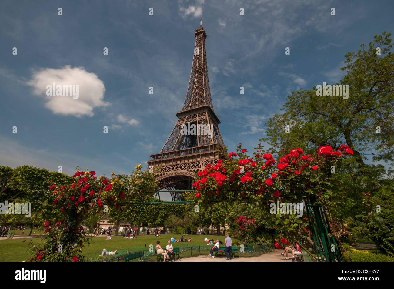 The Eiffel Tower Stock Photo - Alamy The Eiffel Tower Stock Photo - Alamy
