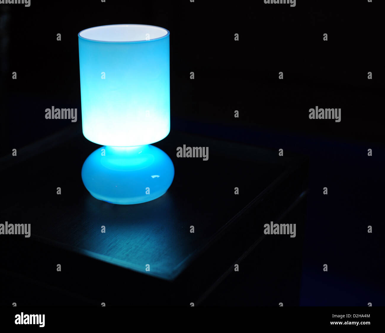Blue lamp hi-res stock photography and images - Alamy