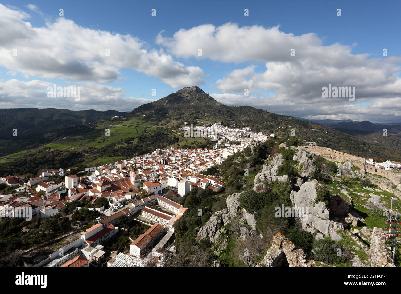 Traditional Andalusian village Gaucin, Spain Stock Photo - Alamy