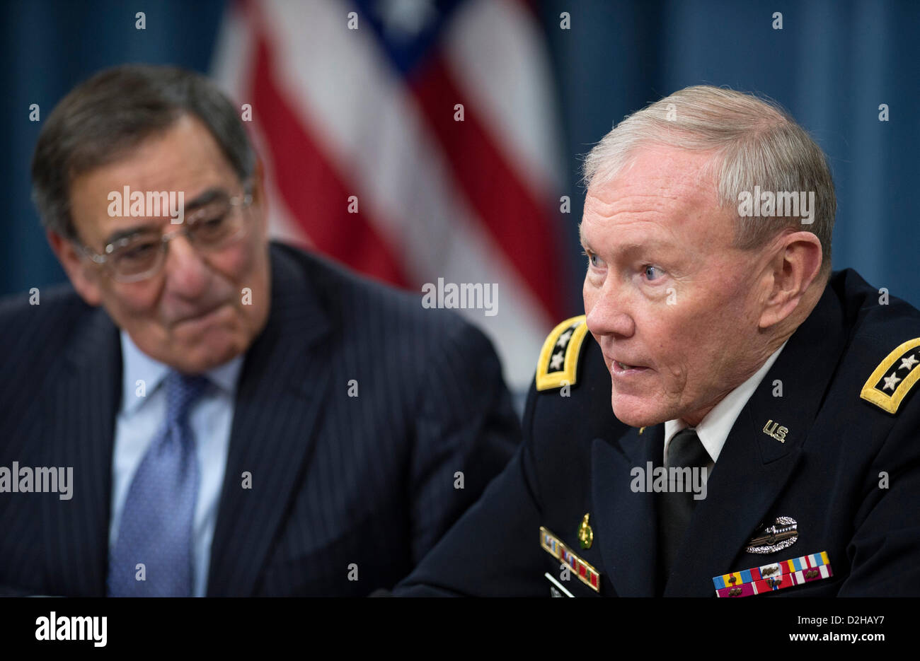US Chairman of the Joint Chiefs General Martin Dempsey answer questions ...