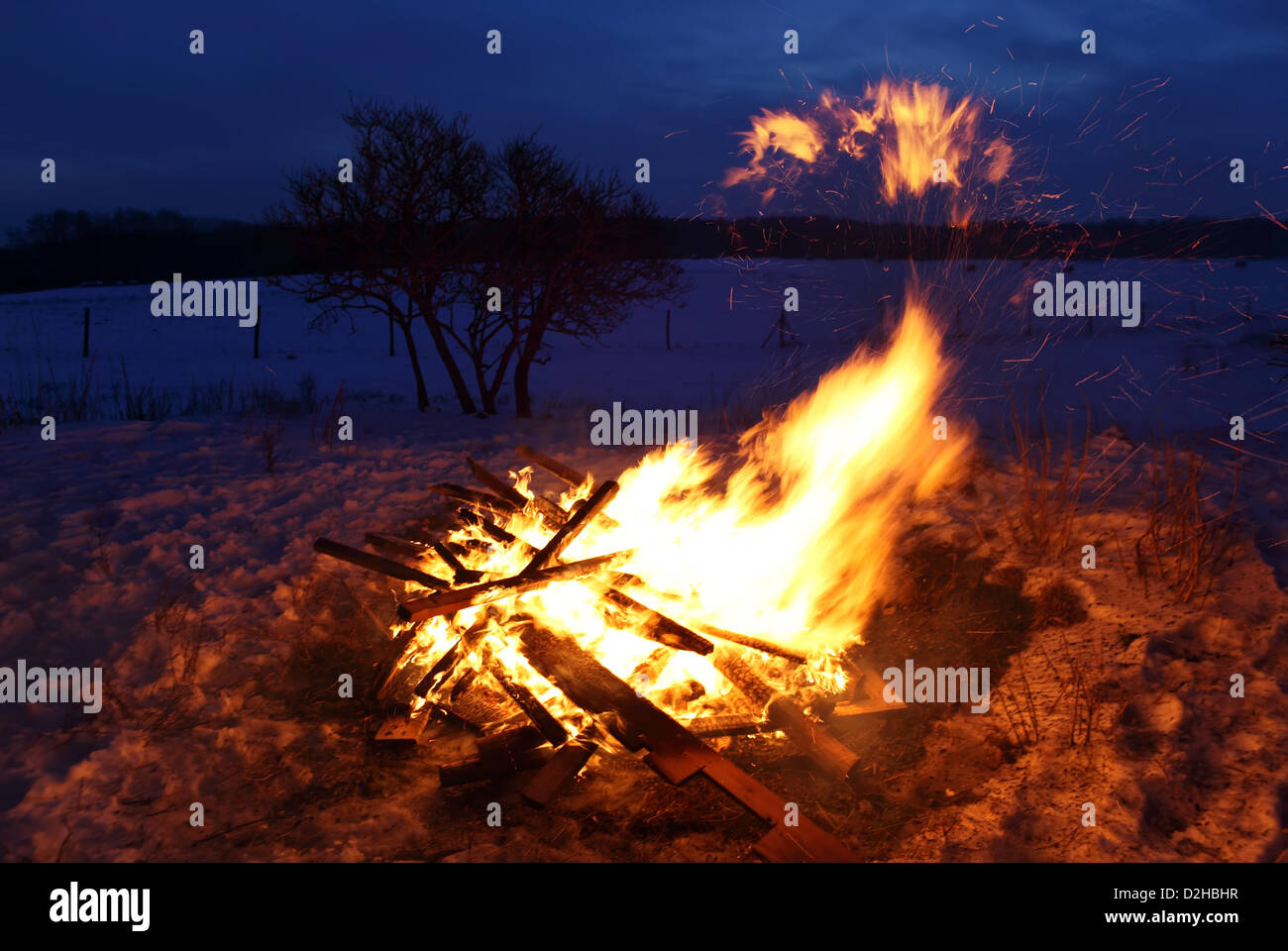 Village night germany hi-res stock photography and images - Alamy