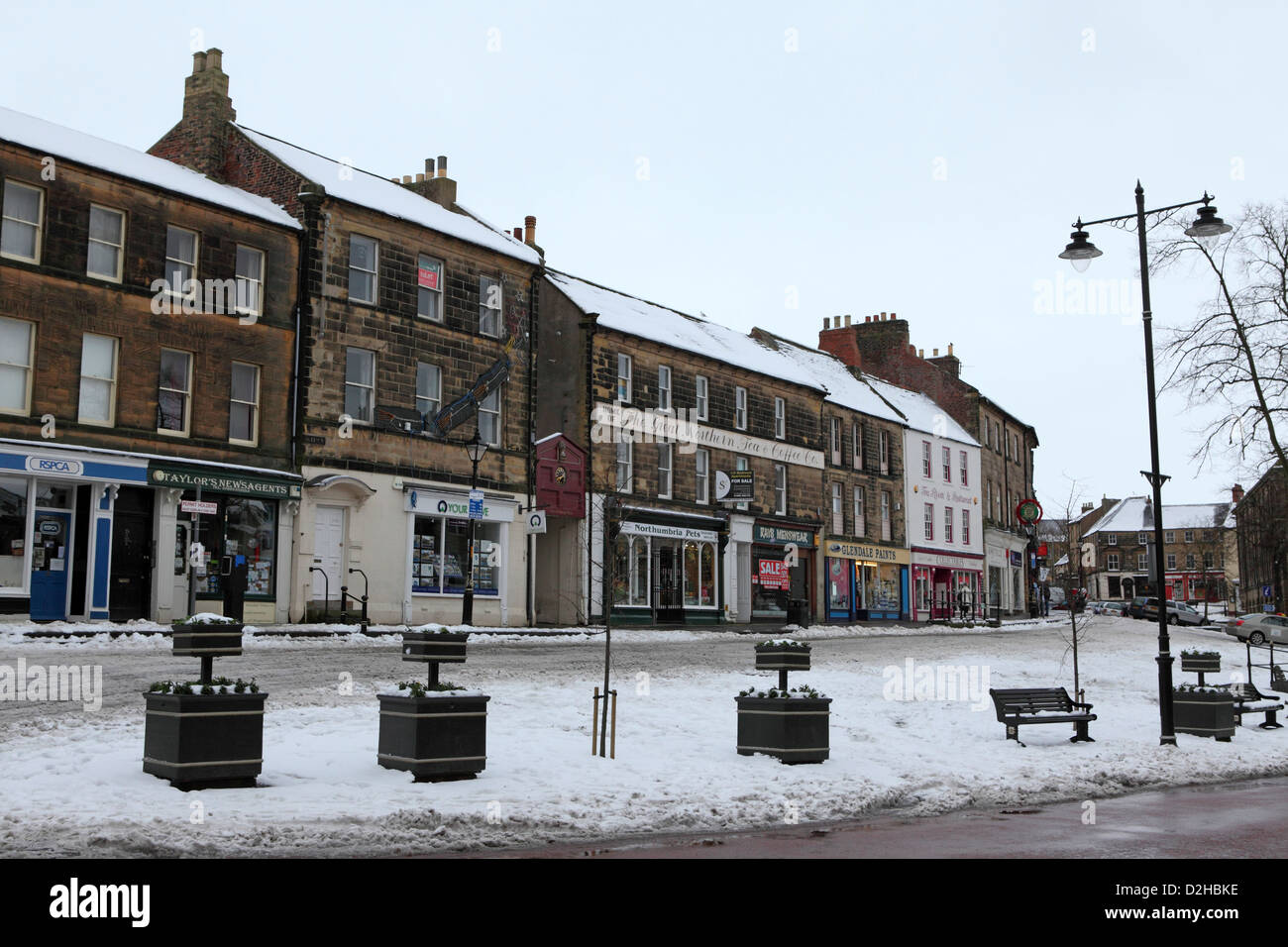 Alnwick market place hi-res stock photography and images - Alamy