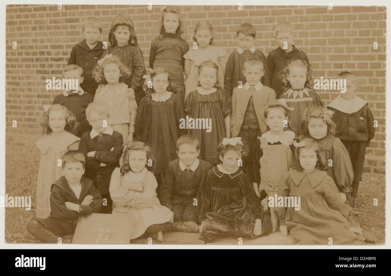 Victorian school children playground hi-res stock photography and ...