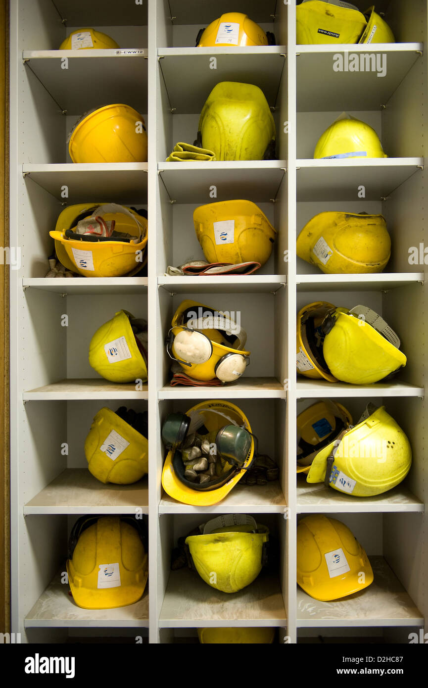 Industrial safety helmets hi-res stock photography and images - Alamy