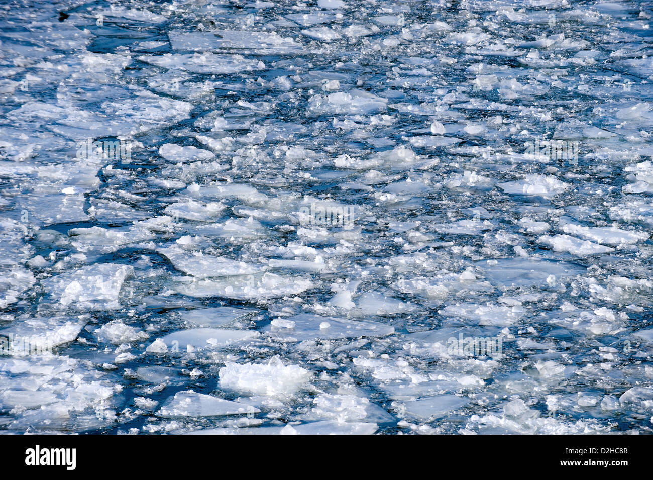 Berlin, Germany, ice floes on the River Spree Stock Photo - Alamy