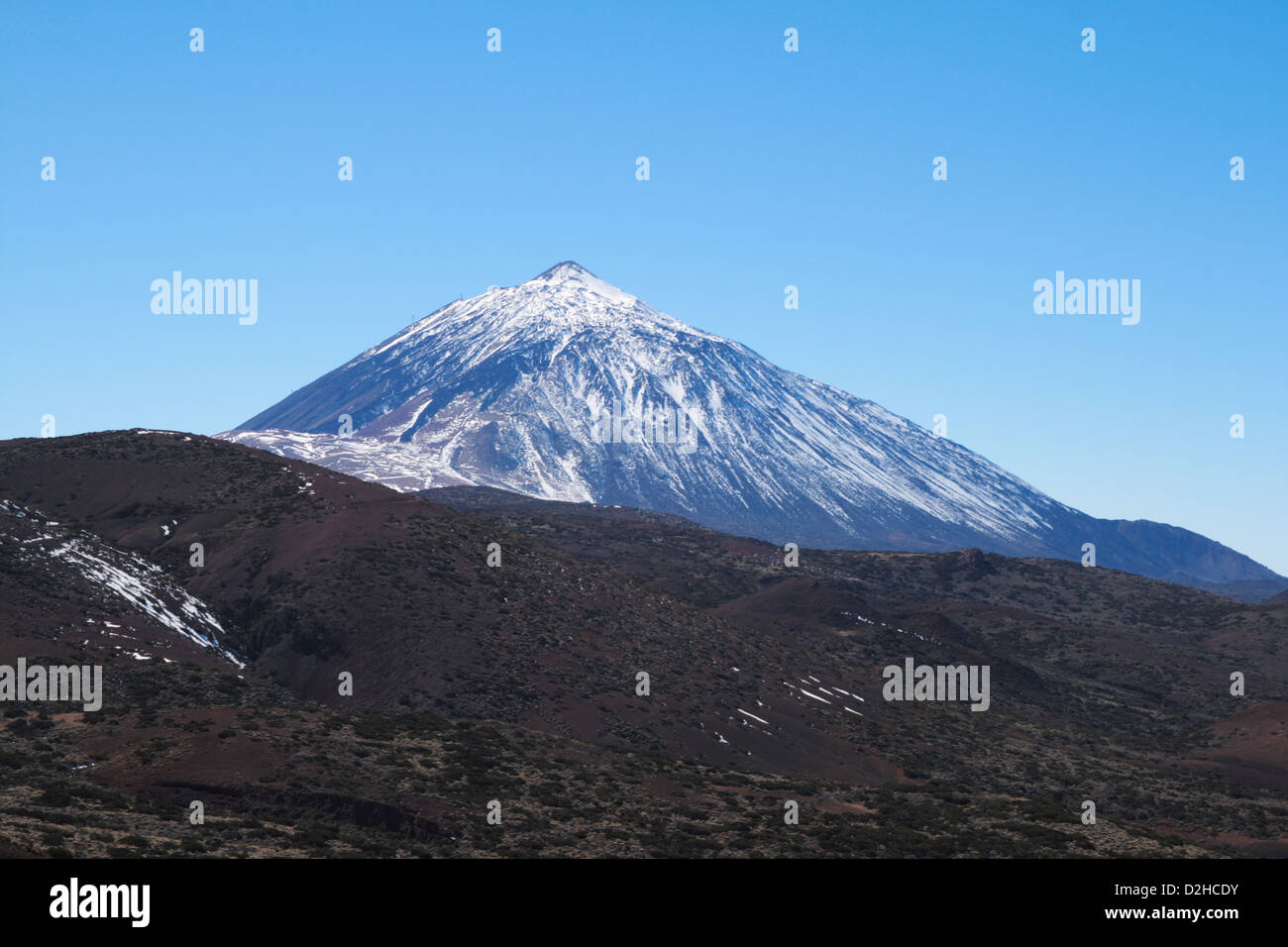 World heritage Natural Park Mount Teide in Tenerife island (spain Stock ...