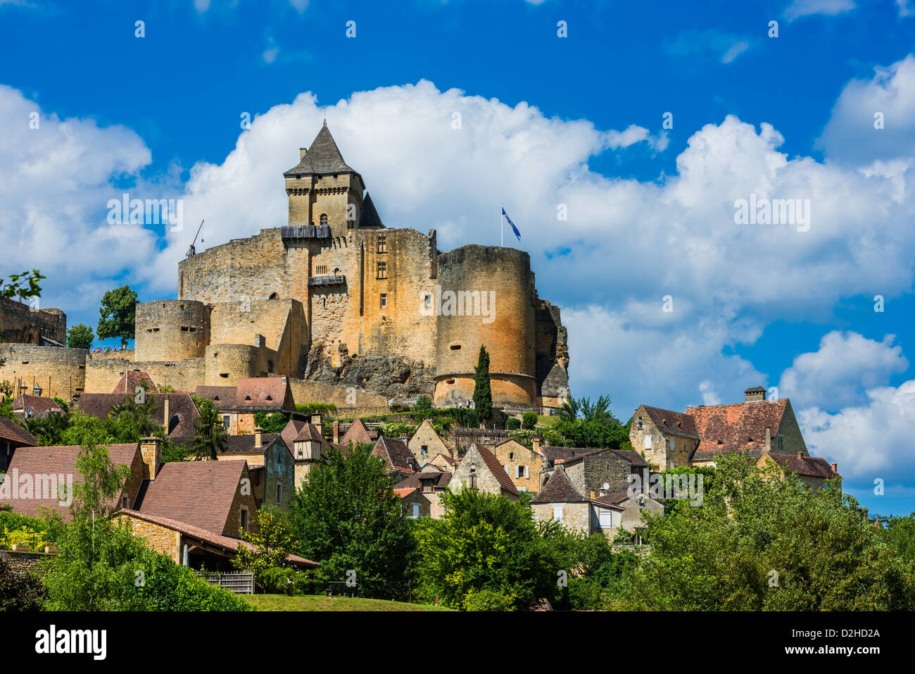 Chateau of castelnaud hi-res stock photography and images - Alamy