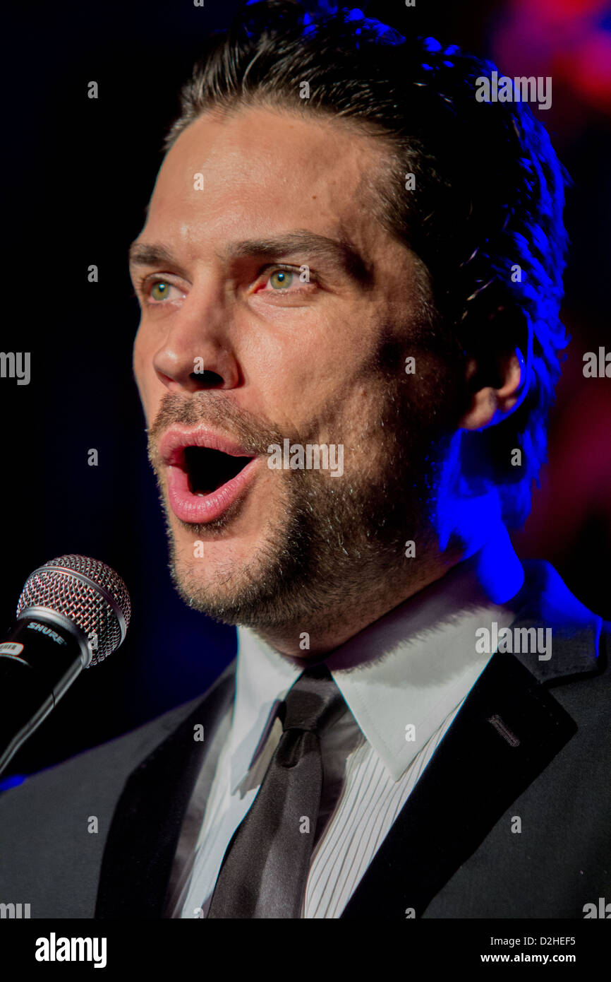 Tony Award nominated actor Will Swenson performs at for the second time ...