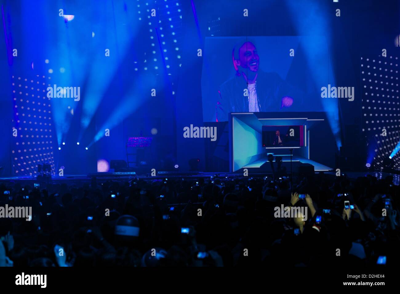 David guetta on stage hi-res stock photography and images - Alamy