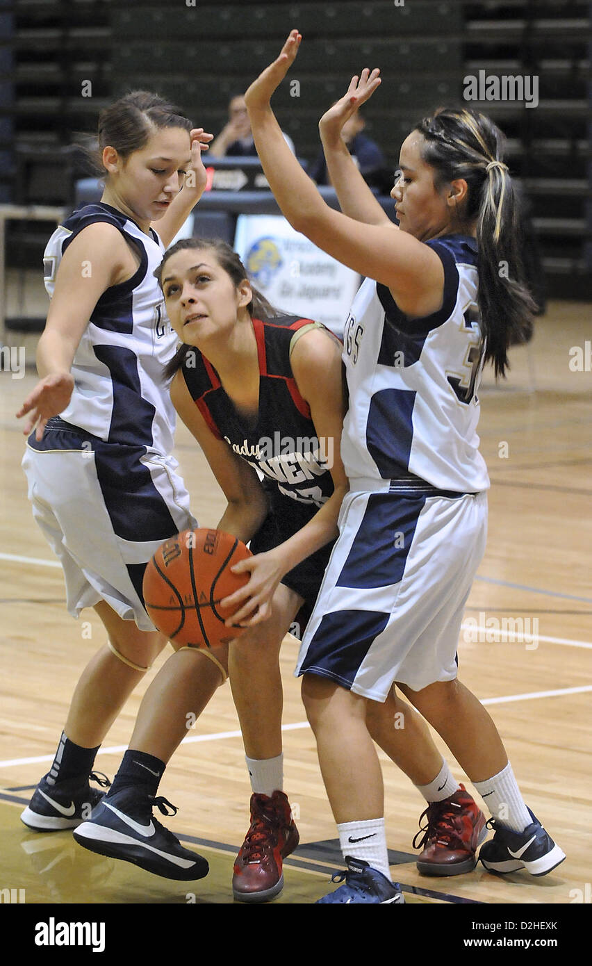 Jan. 24, 2013 - Albuquerque, NM, U.S. - Rio Grande's #33 Vanessa ...