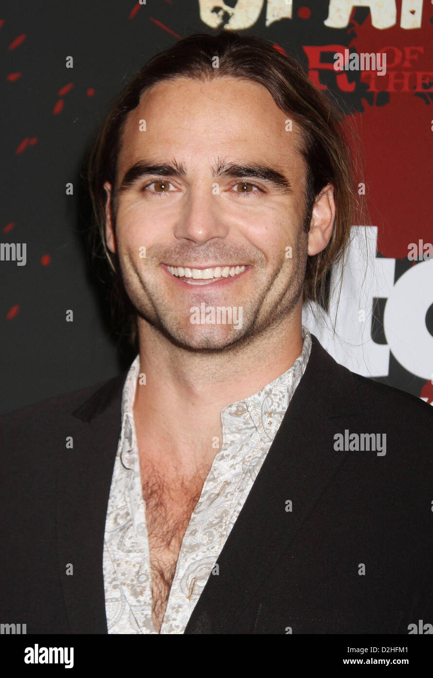 Jan. 24, 2013 - New York, New York, U.S. - Actor DUSTIN CLARE attends ...