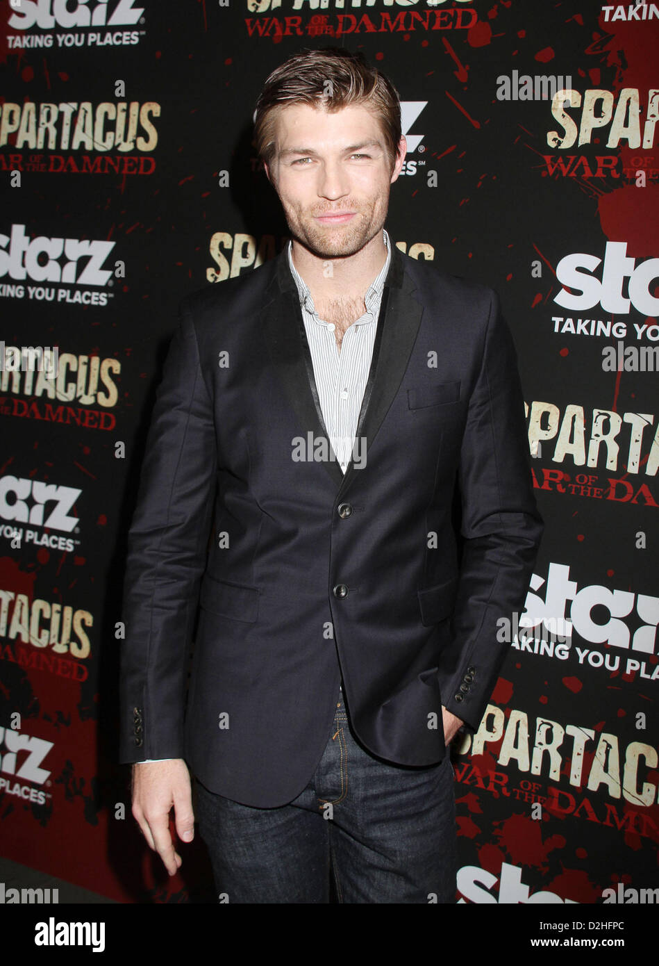 Jan. 24, 2013 - New York, New York, U.S. - Actor LIAM MCINTYRE attends the New York screening ...