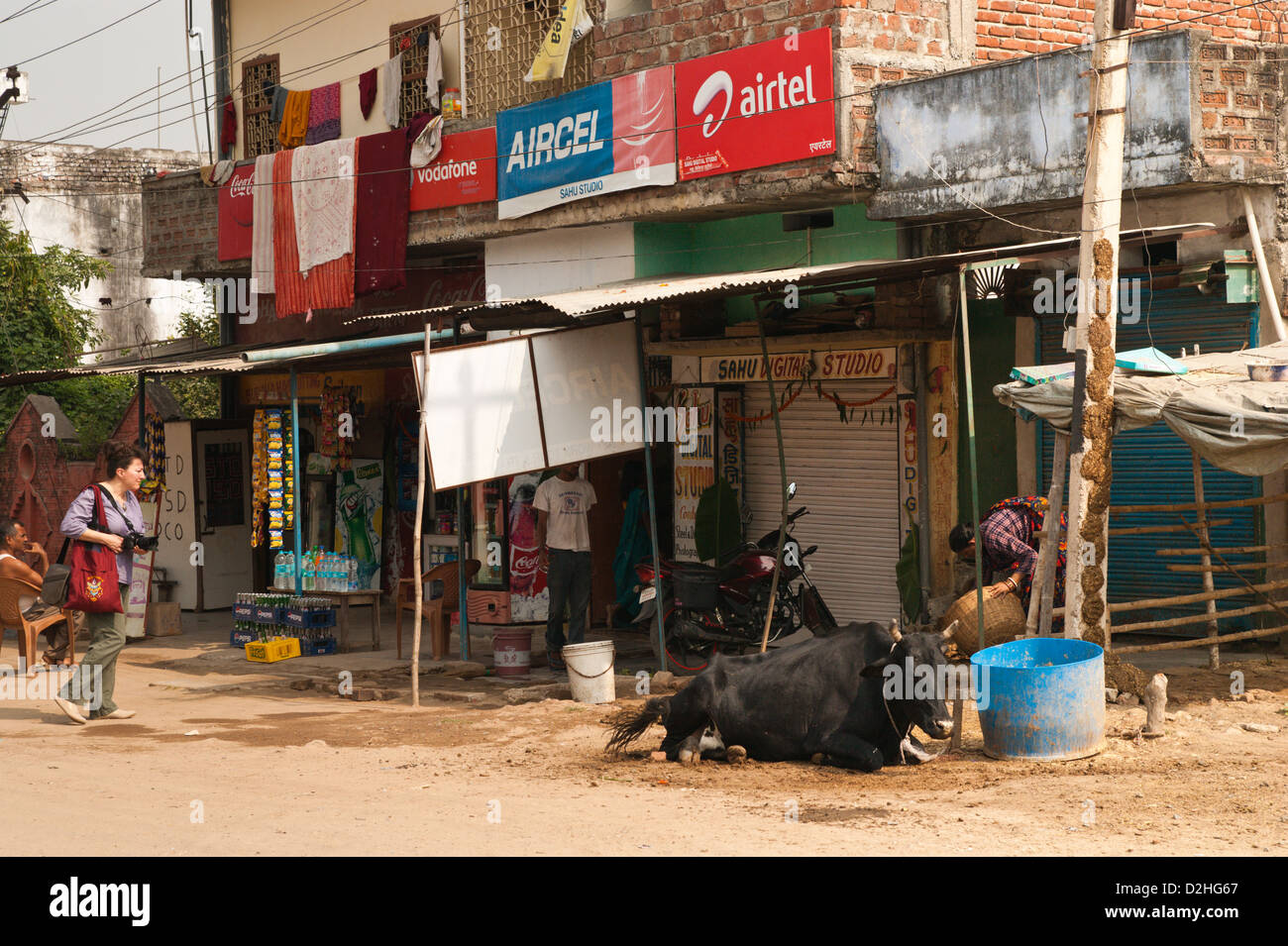 Bodhgaya Bihar India Stock Photo - Alamy