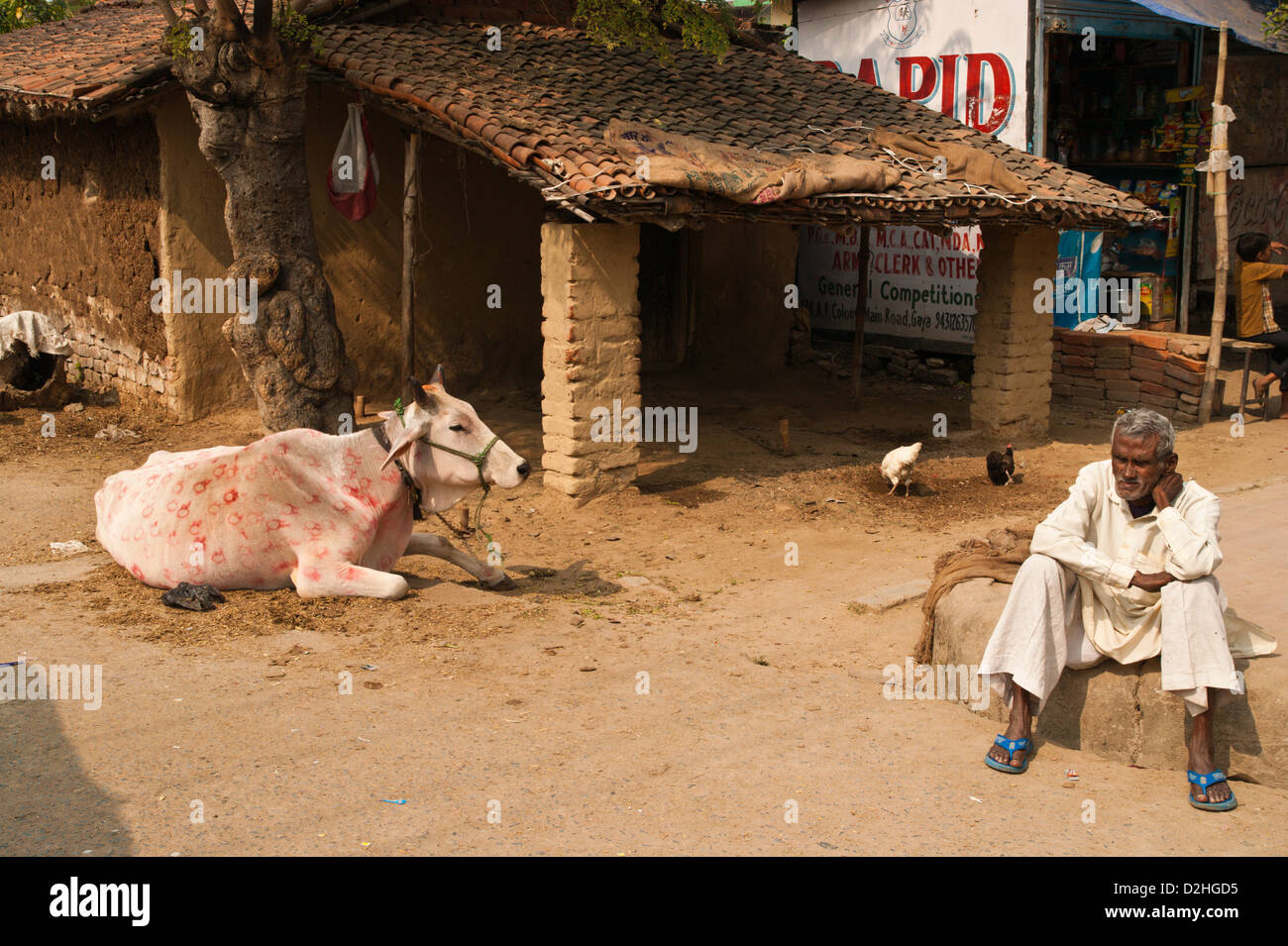 Bodhgaya Bihar India Stock Photo - Alamy