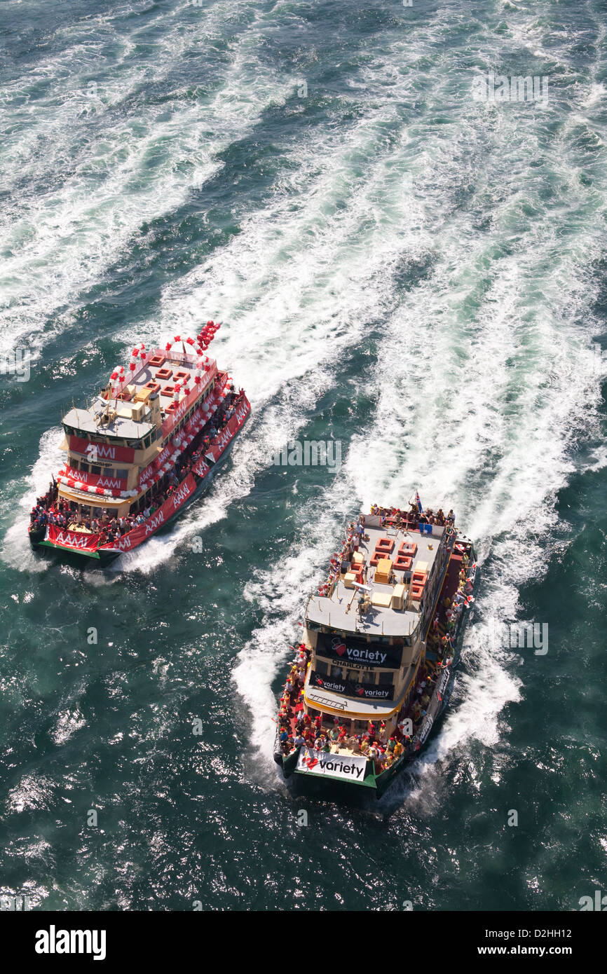 Sydney Harbour Ferry - Ferrython race held every Australia Day Sydney ...